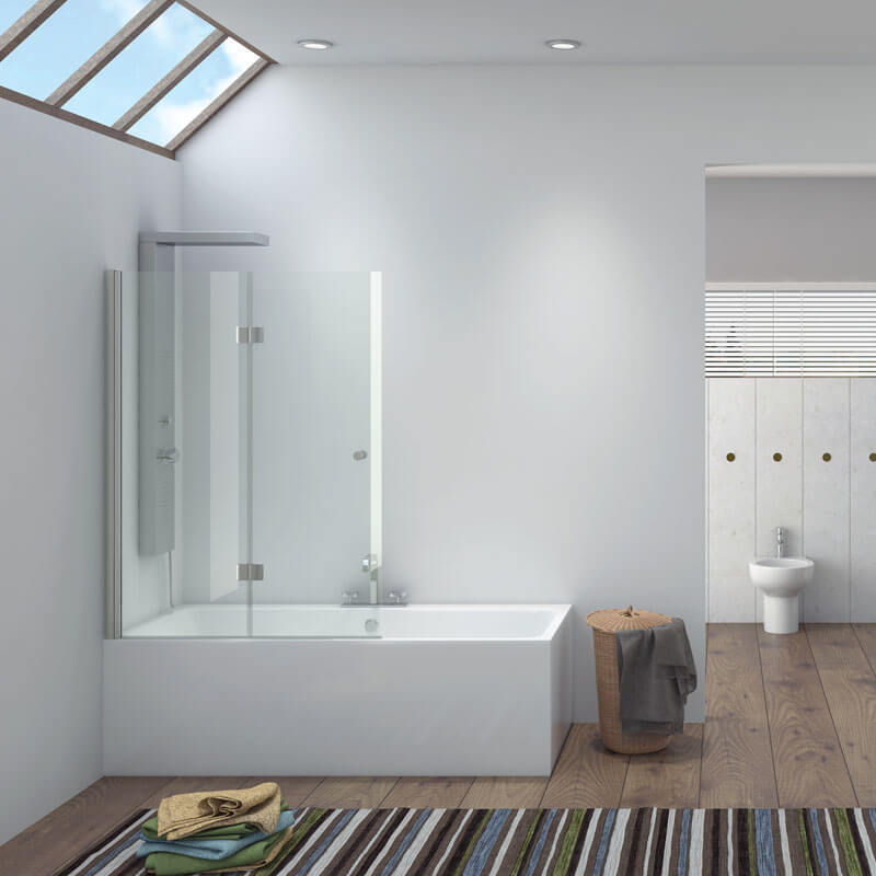 Parete Sopravasca Pieghevole Trasparente Karag S 7 – Shopbagno.it